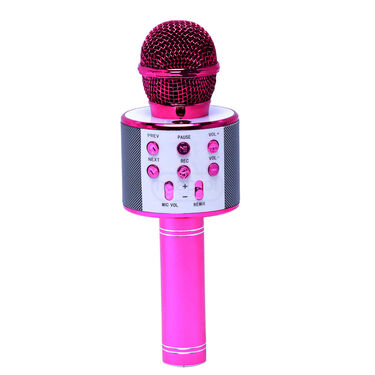 Multi-Function Chargeable Bluetooth Wireless Singing Mike With Speaker ...