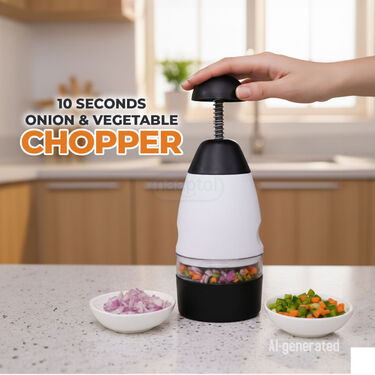 Chop Express 10 Seconds Onion And Vegetable Chopper (CHOP12) – Naaptol