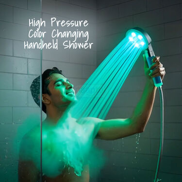 High Pressure Color Changing Handheld Shower (RSH3) – Naaptol