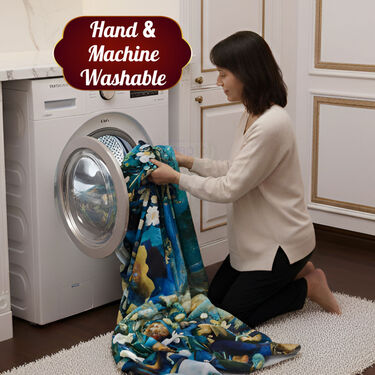 3D Fantasy Forest Bedsheet With 2 Pillow Covers Free (DBS32) – Naaptol