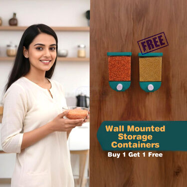 Wall Mounted Storage Container - Buy 1 Get 1 (2WMSC1) – Naaptol