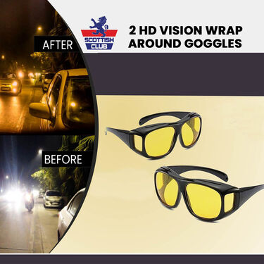 Day & Night 2 HD Vision Wrap Around Goggles – Naaptol