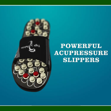 Acupressure Yoga Slippers (AYS01) – Naaptol