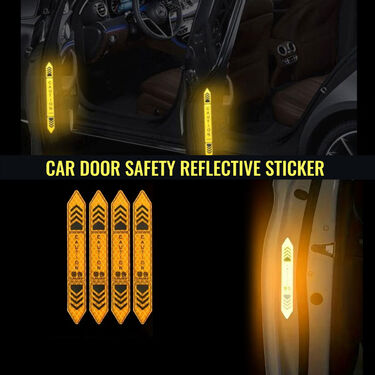 Car Door Caution Warning Reflector Sticker – Naaptol